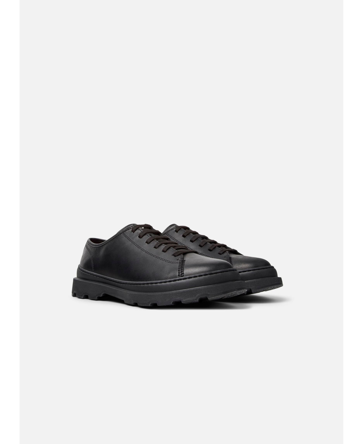 Click here for Camper Mens Brutus+ Leather Shoes - Black prices