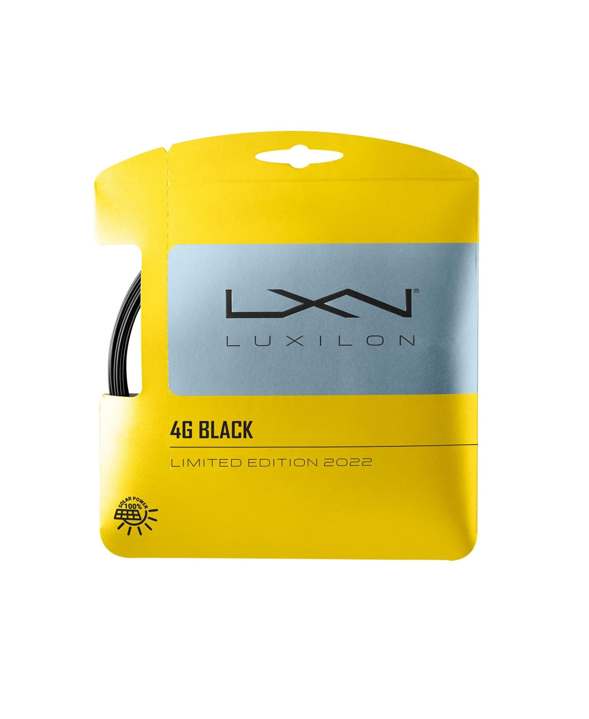 Click here for Luxilon 4G 1.25mm 17 Gauge Tennis String - Black prices