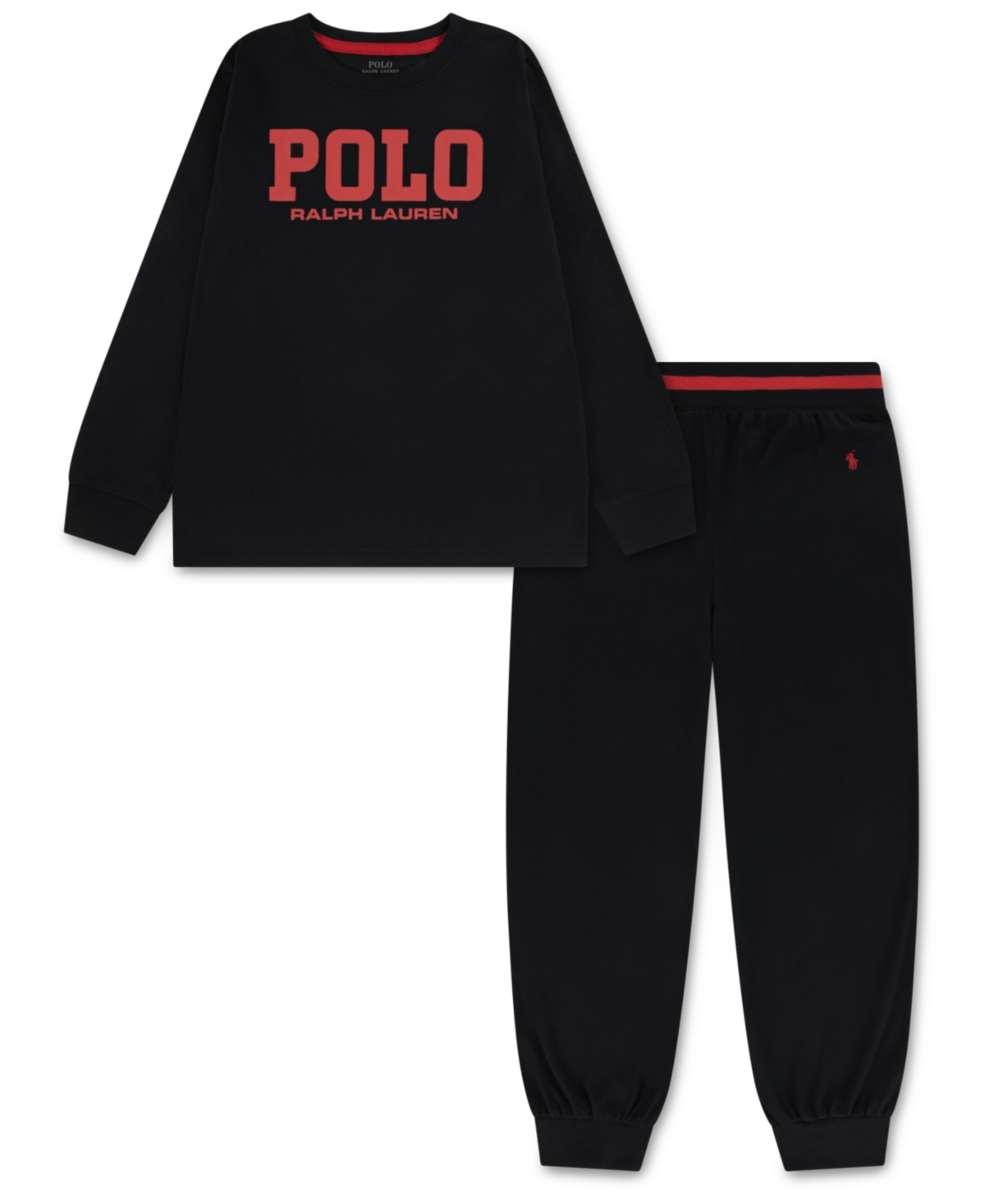 Click here for Polo Ralph Lauren Boys 4-7 2-Piece Long Sleeve T-S... prices