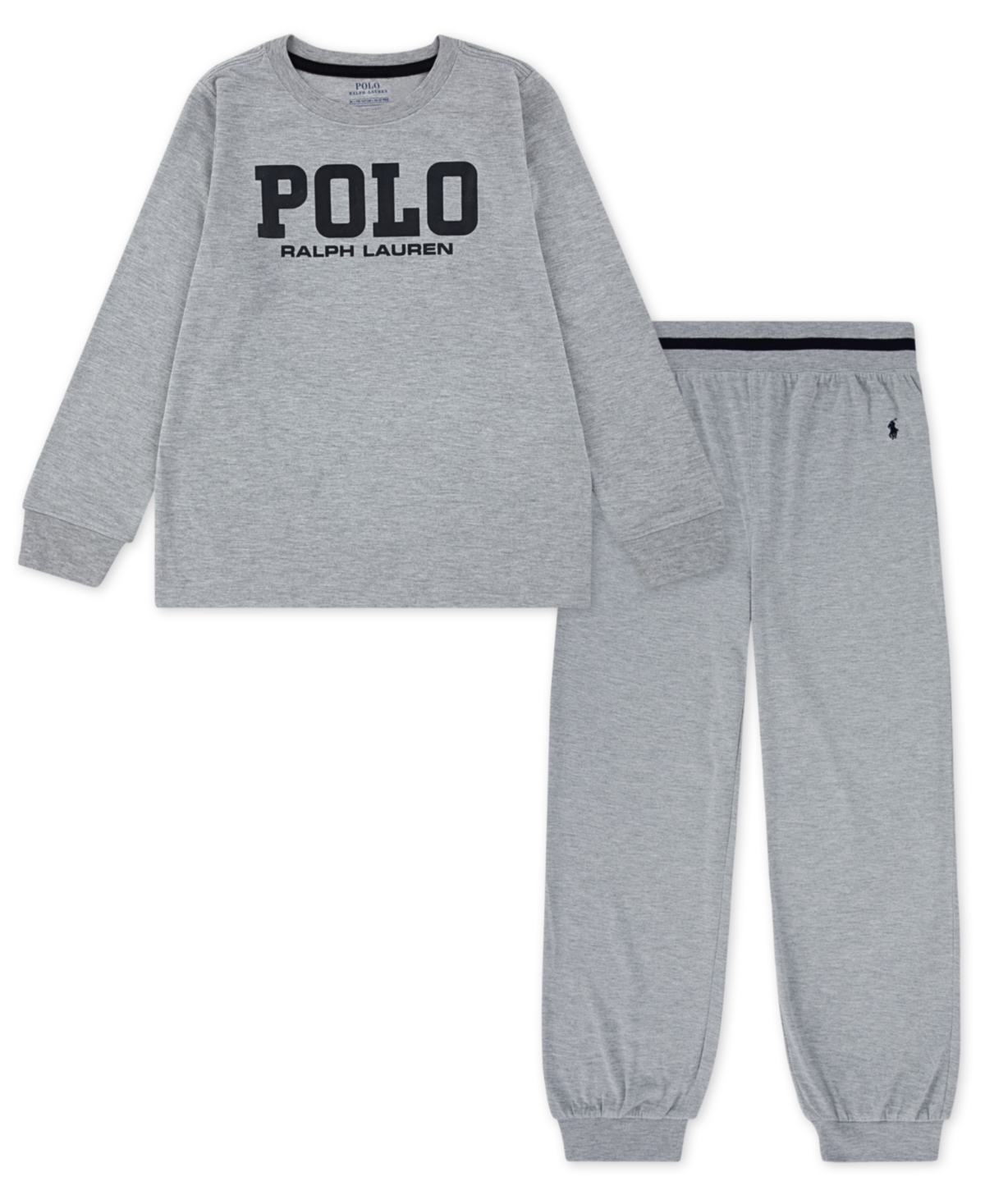 Click here for Polo Ralph Lauren Boys 4-7 2-Piece Long Sleeve T-S... prices