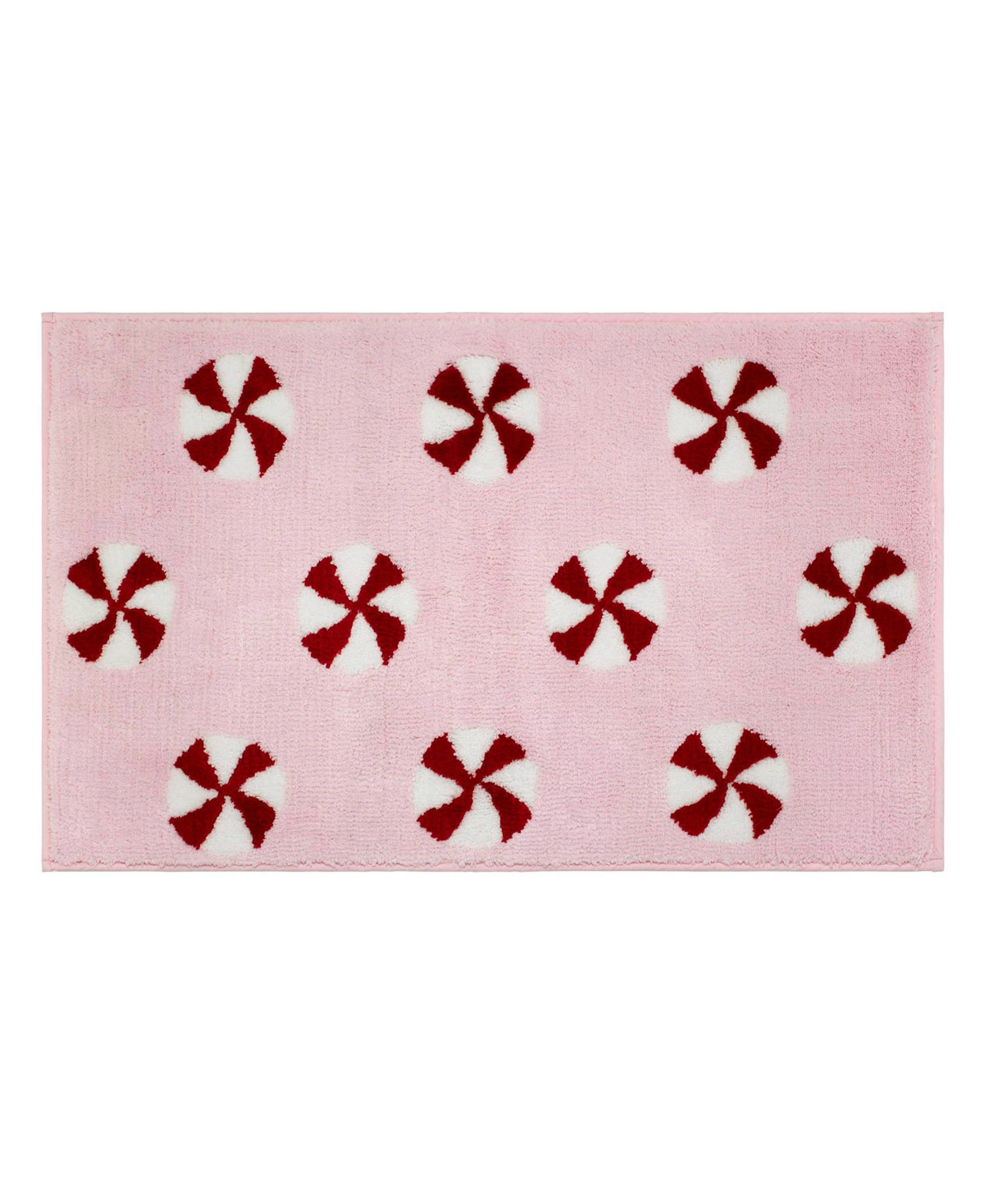 Click here for Avanti Peppermint Candy Polyester Bath Rug  20 x 3... prices