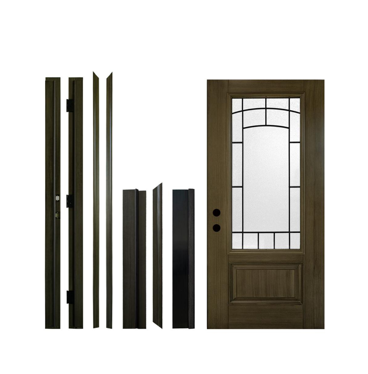 Click here for Chic Crate 36x80 Fiberglass Front Door with Froste... prices