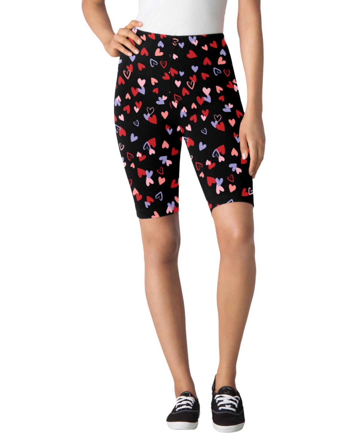 Click here for Woman Within Plus Size Within Stretch Cotton Bike... prices