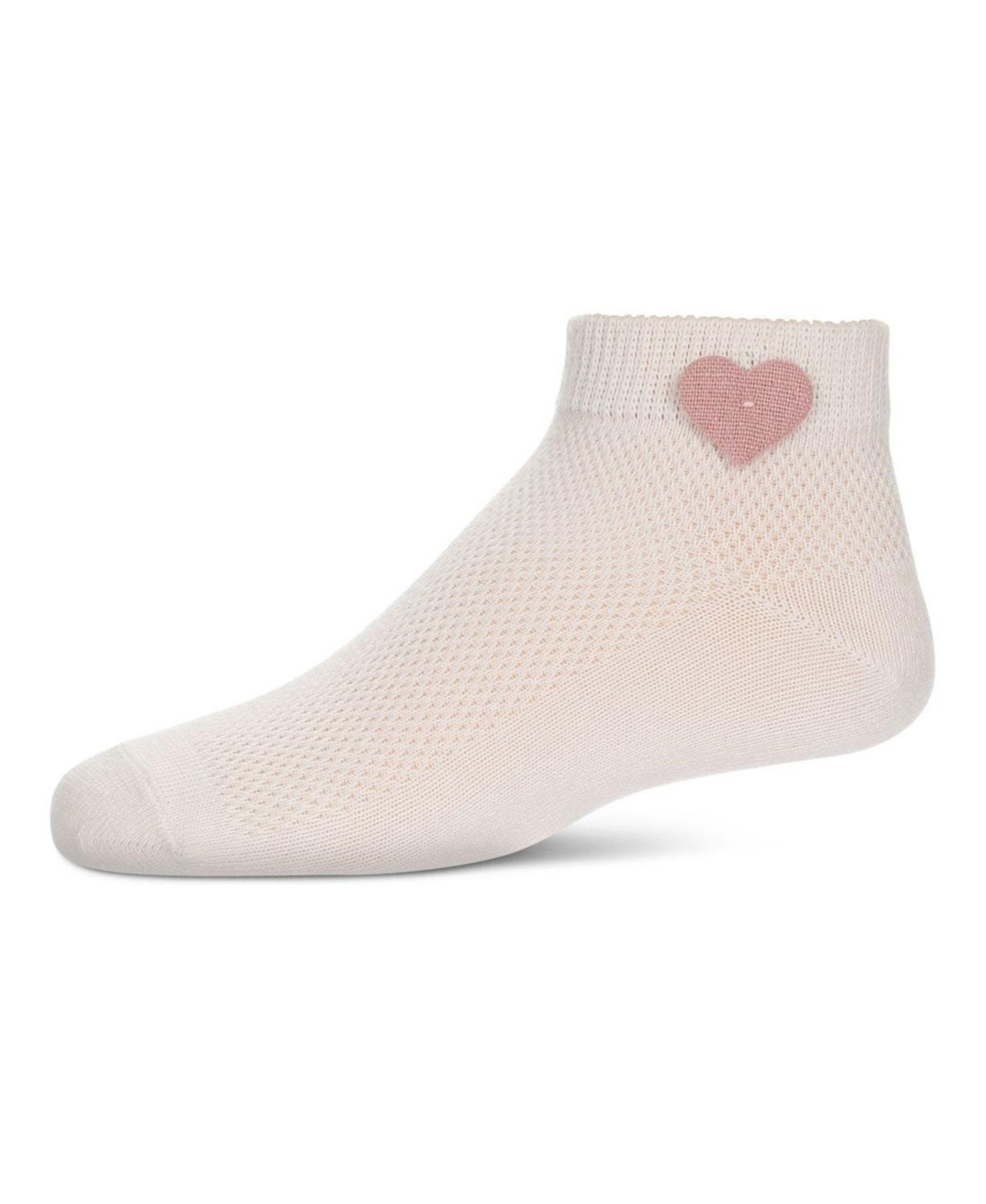 Click here for MeMoi Girls Welt Applique Anklet Socks - Pink prices