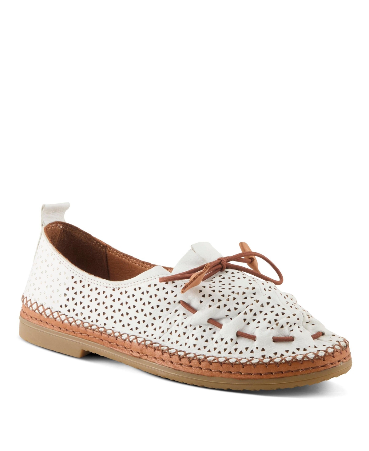Click here for Spring Step Berna-perf Leather Perforated Slip-On... prices