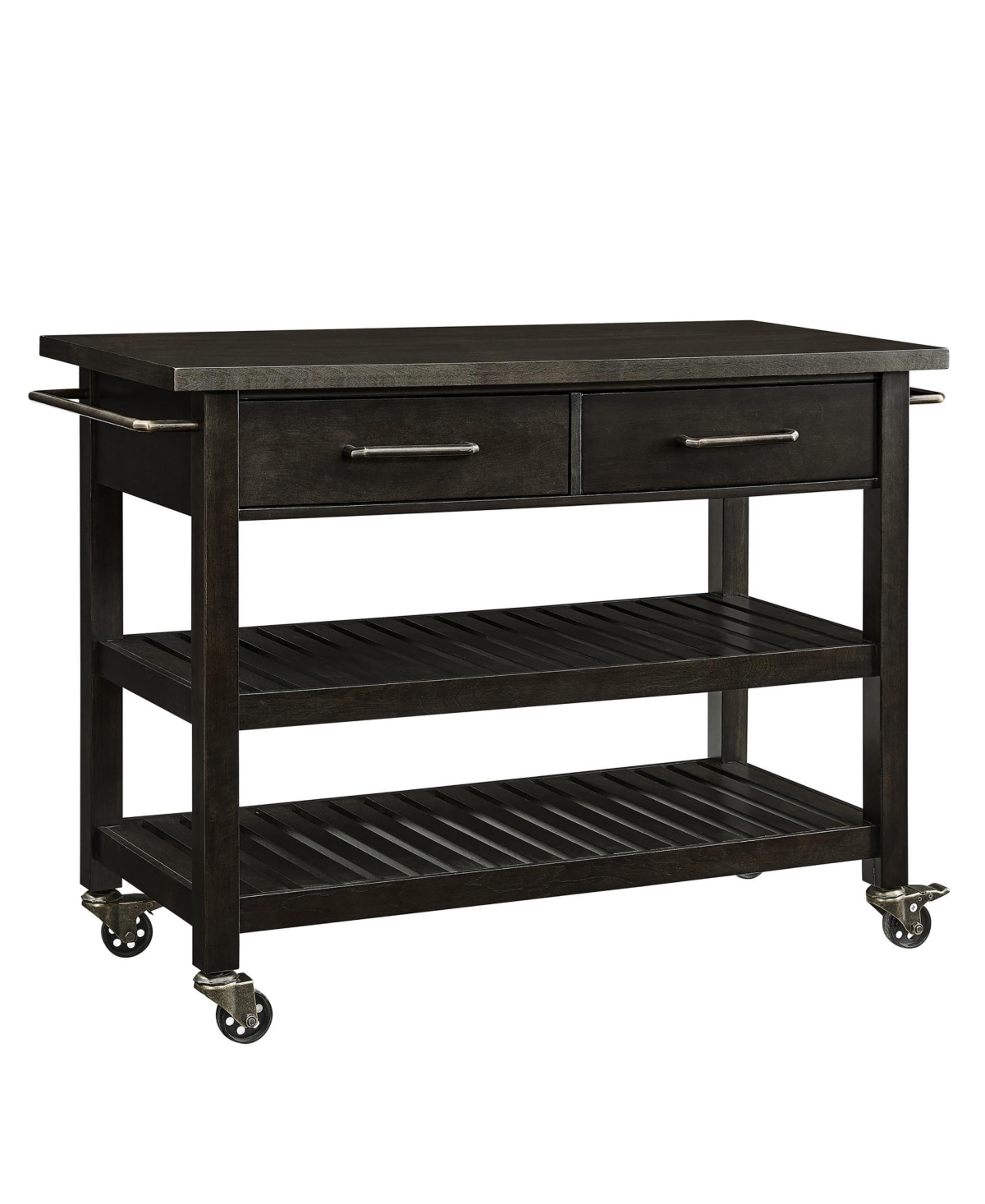 Click here for Slickblue Rolling Kitchen Island with Storage  Dra... prices