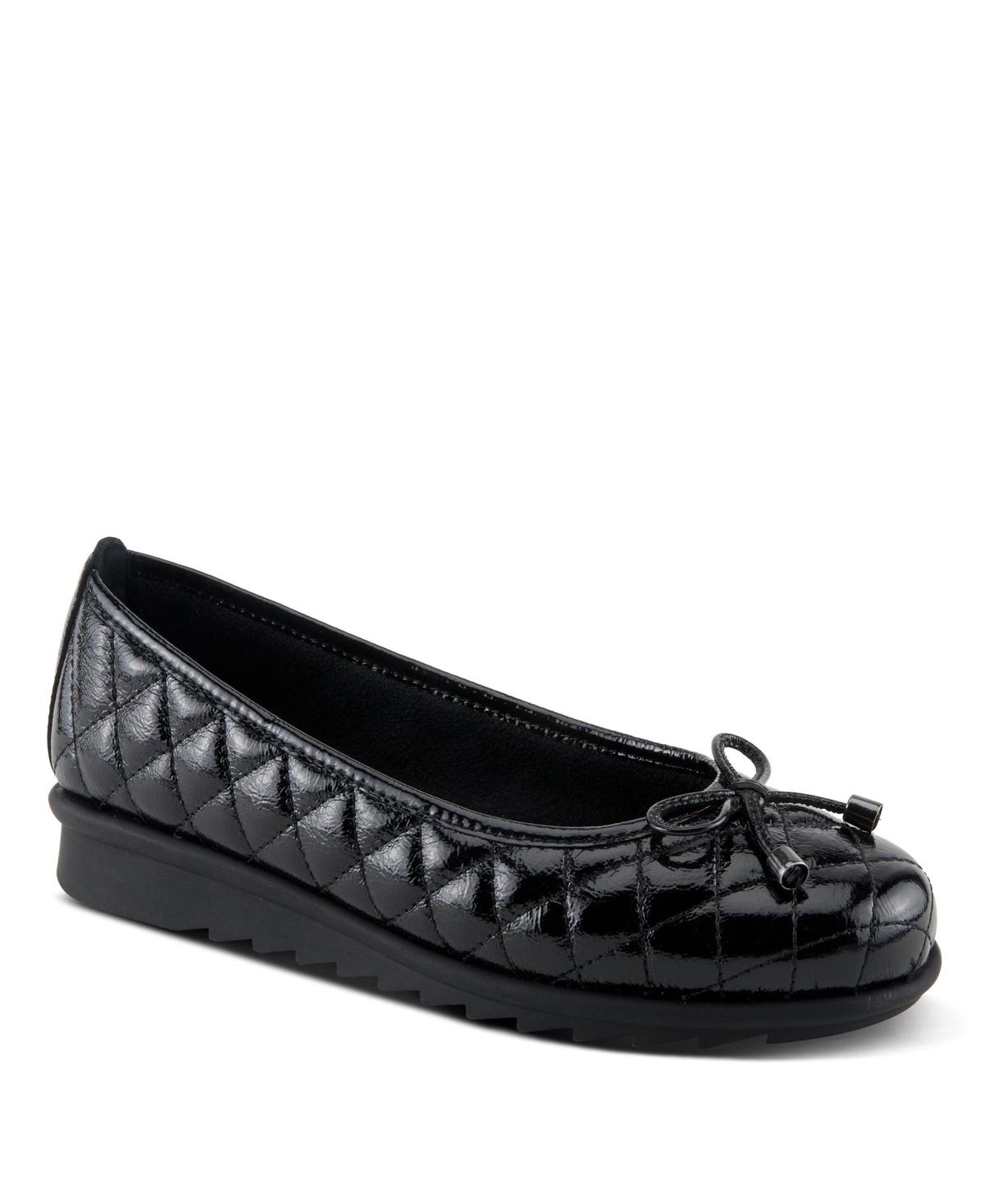 Click here for Spring Step Ballequina Quilted Leather Ballet Flat... prices