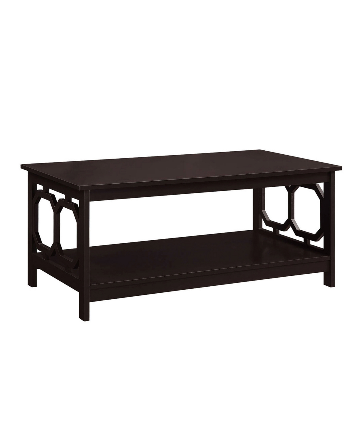 Click here for Omega Coffee Table with Shelf - Espresso prices