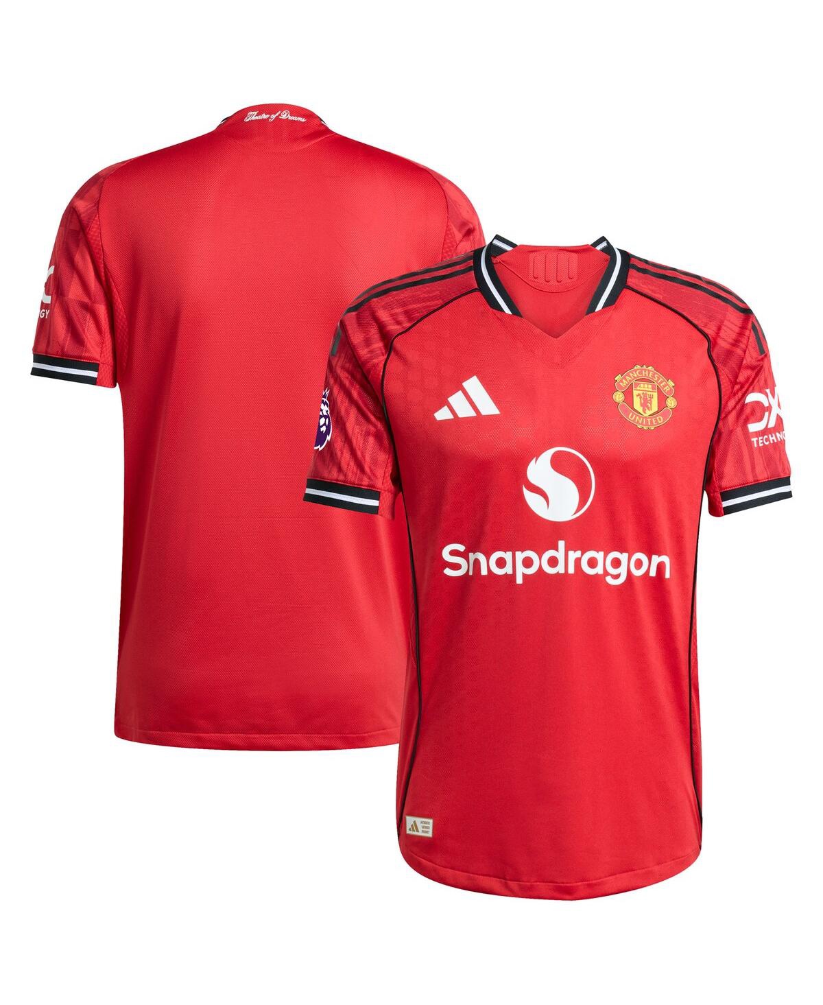 Click here for Adidas Mens Red Manchester United Home 2025/26 Aut... prices