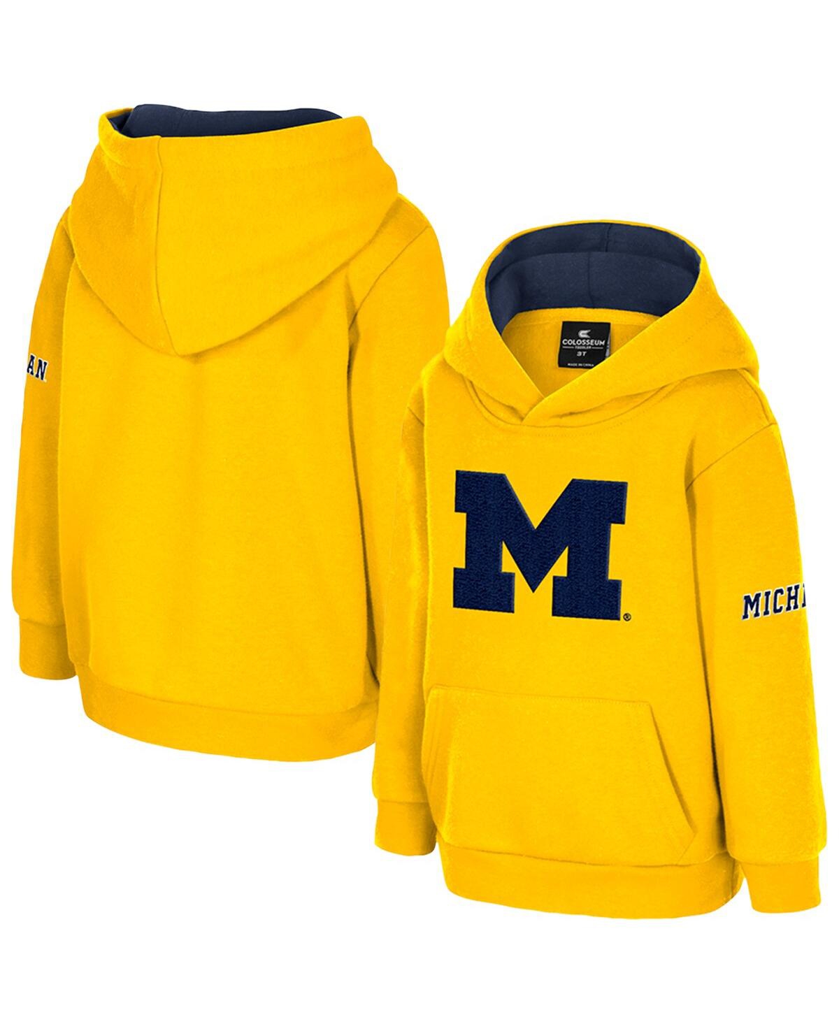 Click here for Colosseum Toddler Maize Michigan Wolverines Big Lo... prices