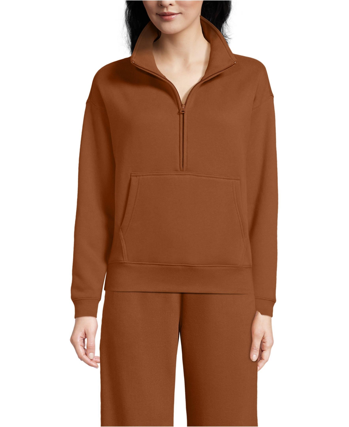 Click here for Lands End Womens Relaxed Serious Sweats Long Sleev... prices