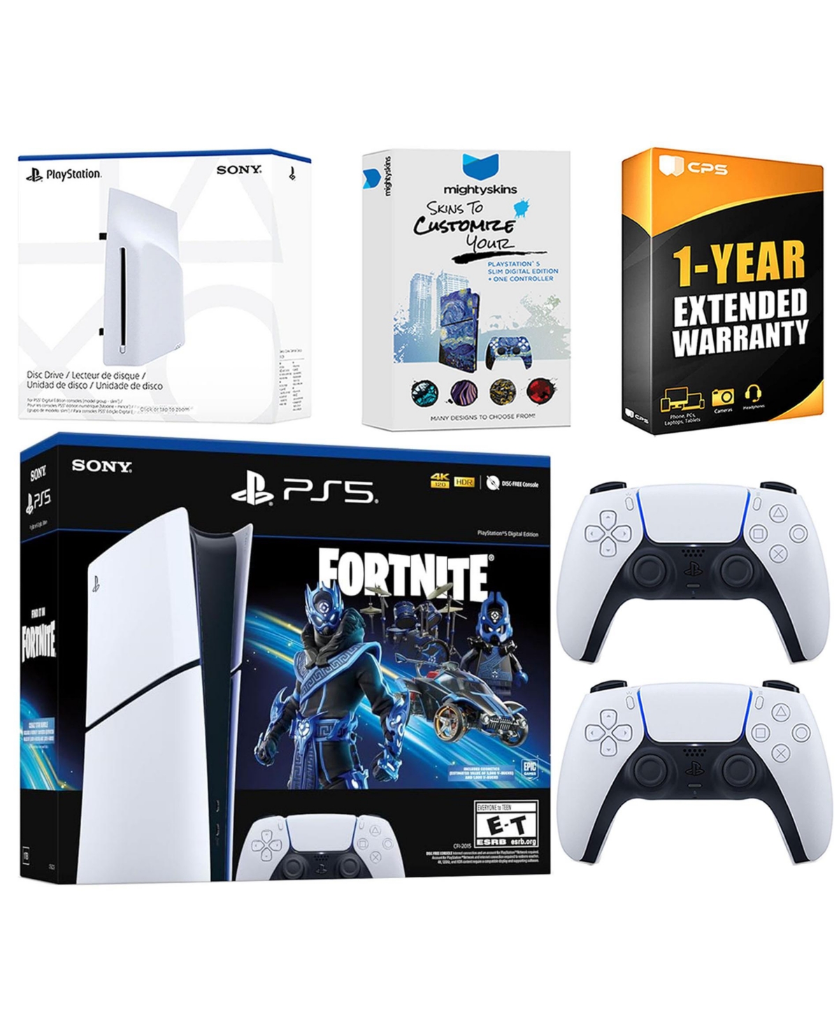 Click here for Sony PlayStation 5 Fortnite Slim Digital Bundle wi... prices