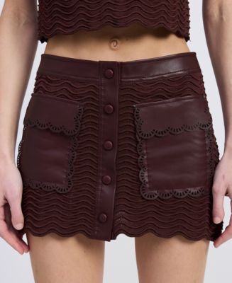 En Saison Women's Delphine Mini Skirt - Macy's