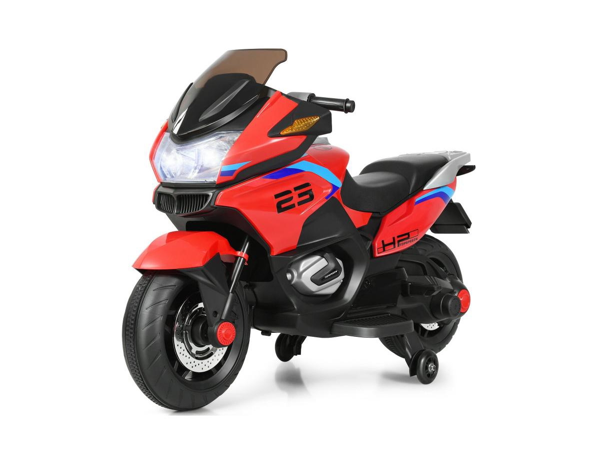 Click here for 12V Kids Ride-On Electric Motorcycle – Red... prices