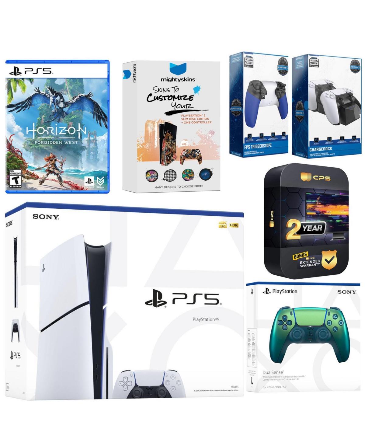 Click here for Sony Playstation 5 Slim Disc with Horizon Forbidde... prices