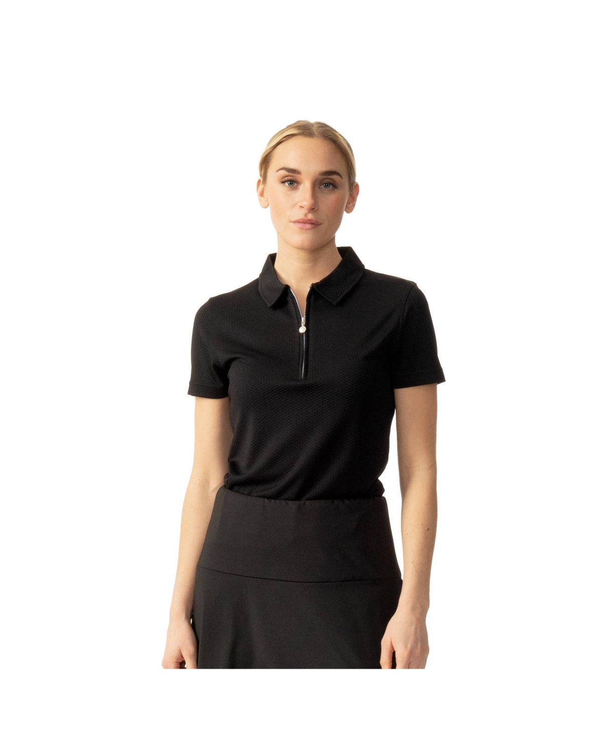 Click here for Daily Sports Womens Peoria Golf Polo - Black prices
