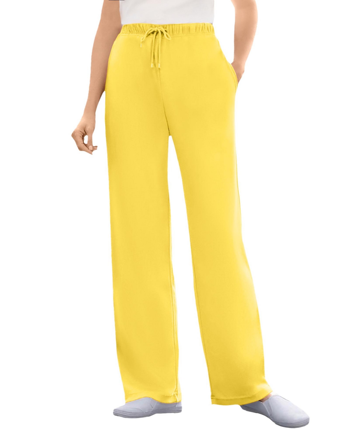 Click here for Woman Within Womens Within Tall Sport Knit Straigh... prices