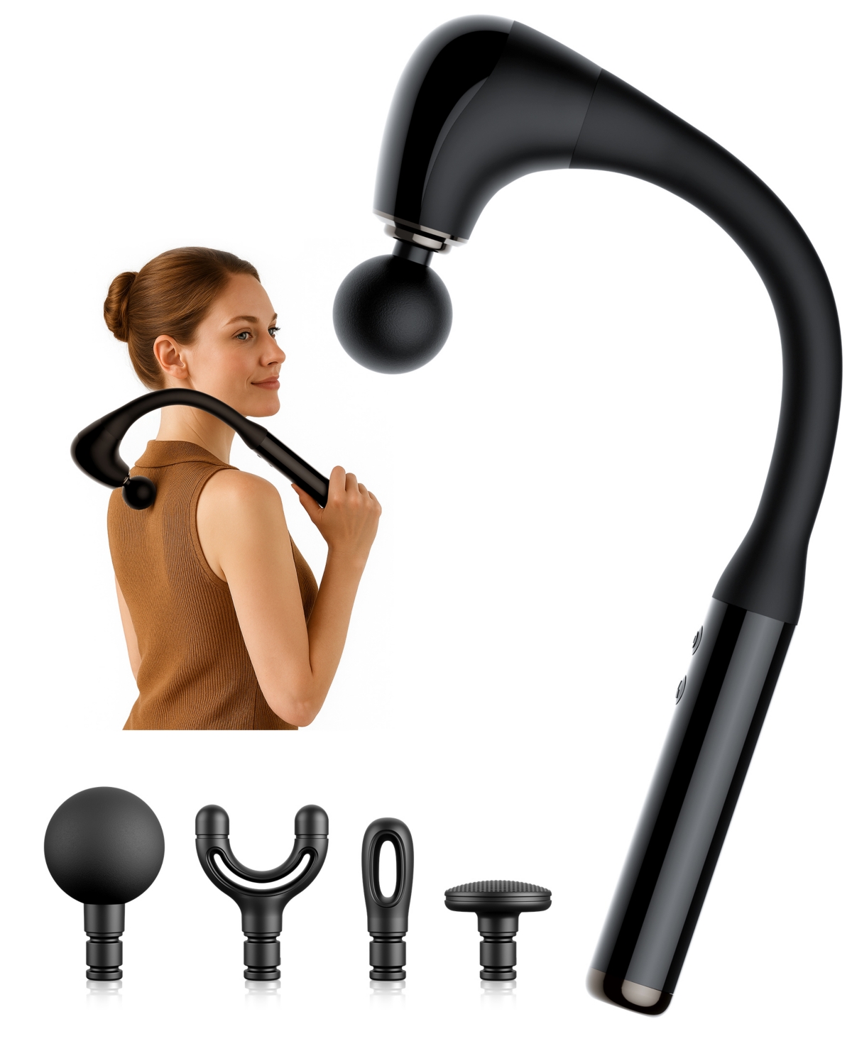 Click here for Sugift Ergonomic Long Handle Massage Gun Ultra-Qui... prices