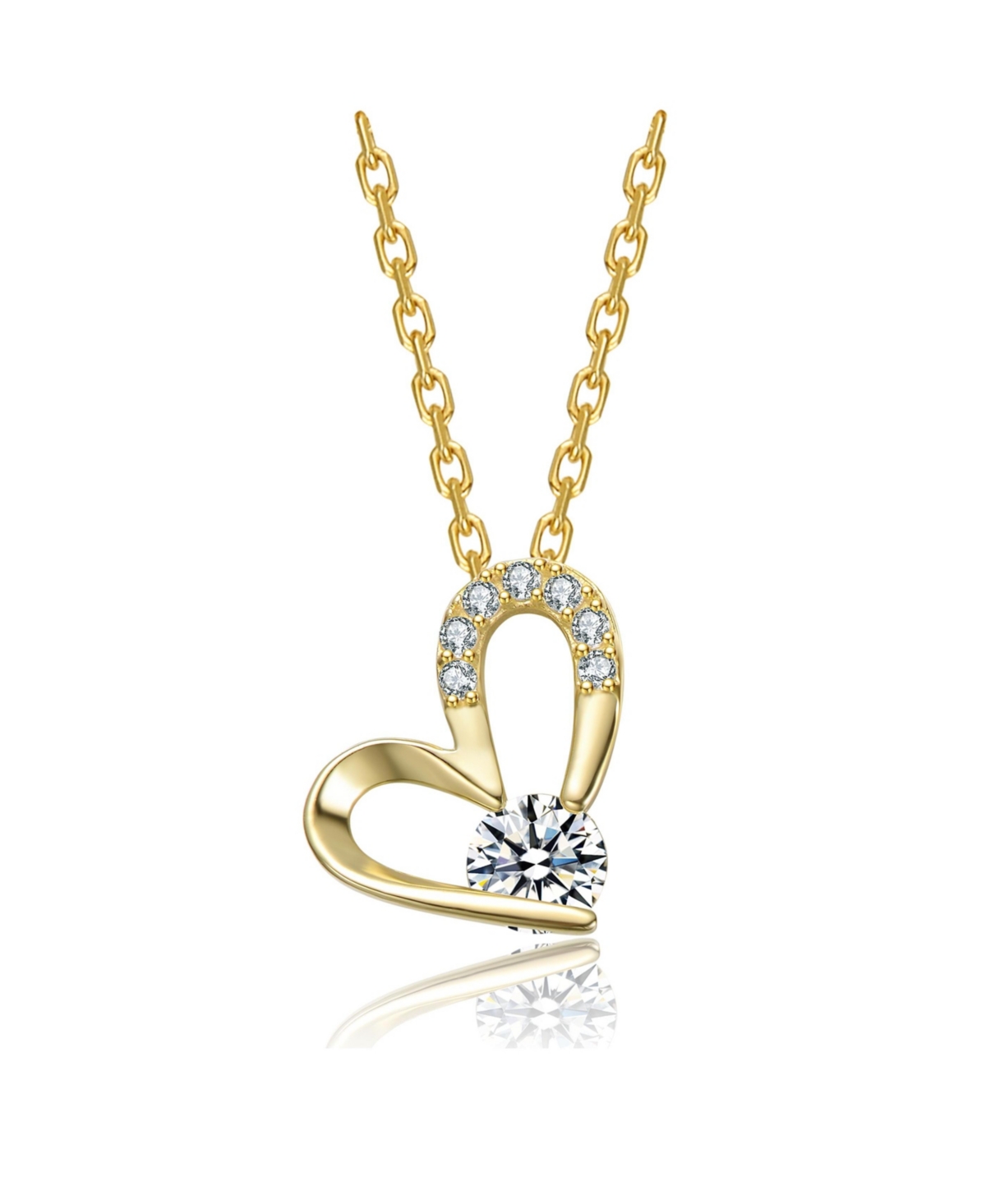Click here for Rachel Glauber 14K Gold Plated with Clear Cubic Zi... prices