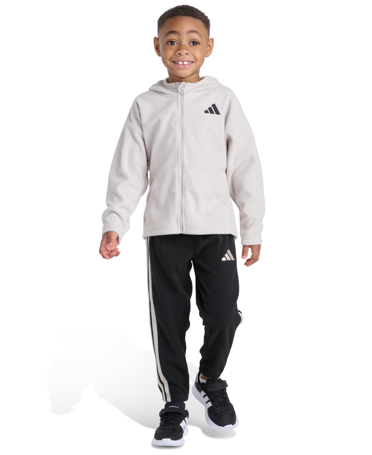 Click here for Adidas Toddler Boys 2T-5T Two Piece Winterized Hoo... prices