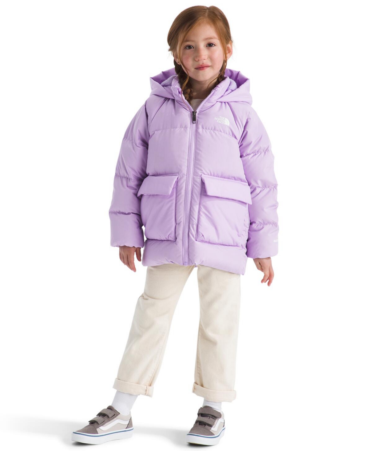 Click here for The North Face Girls 2T-7 Parka Jacket - Light Pur... prices