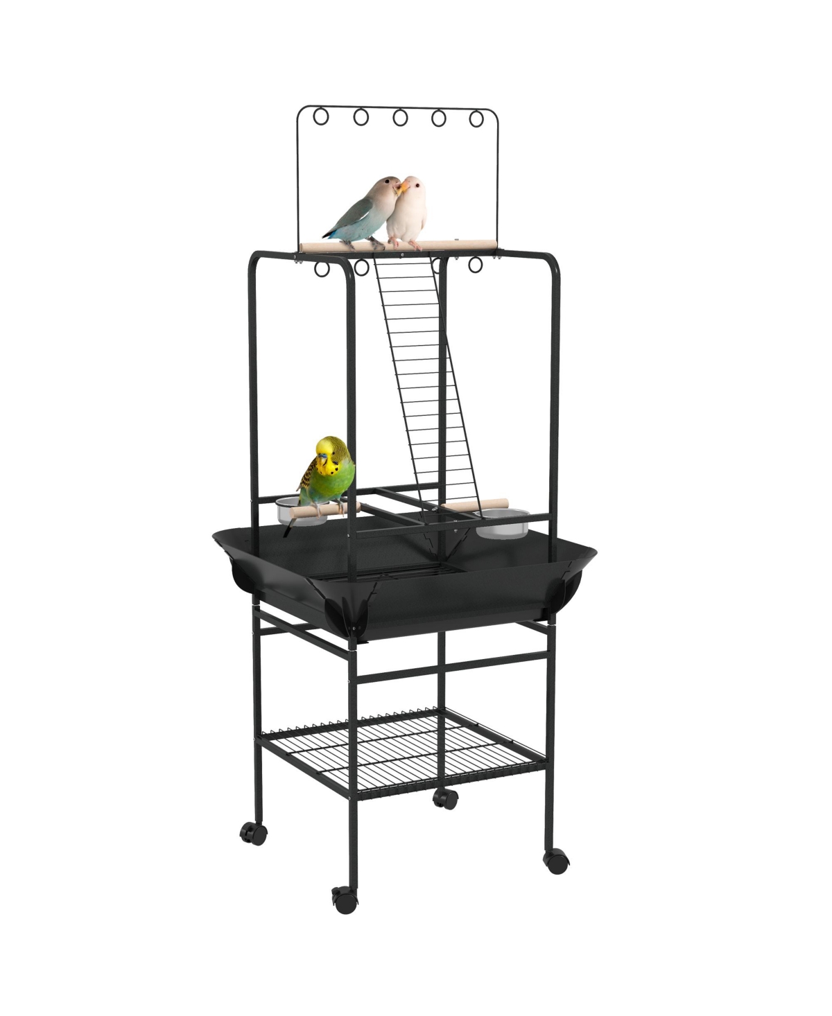 Click here for PawHut Bird Sd with Wheels for Indoor Outdoor Smal... prices