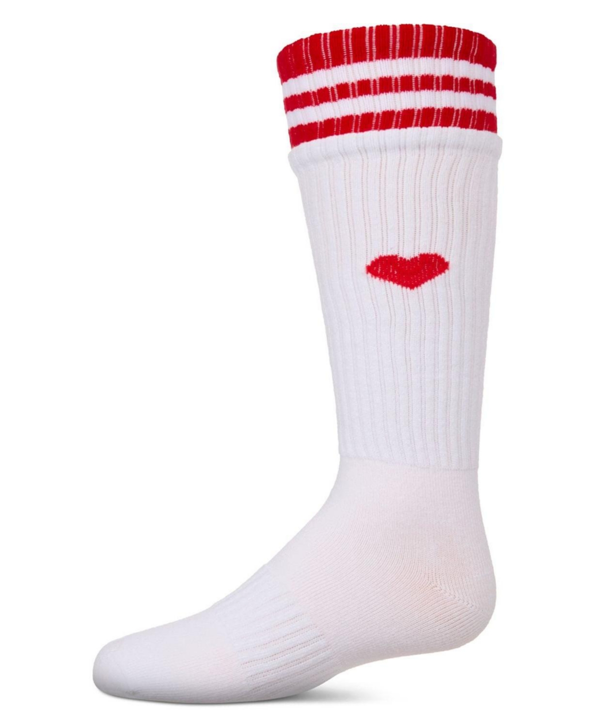 Click here for Memoi Girls Ribbed Cotton Blend Heart and Stripes... prices