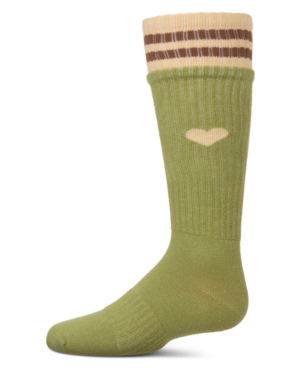 Click here for Memoi Girls Ribbed Cotton Blend Heart and Stripes... prices