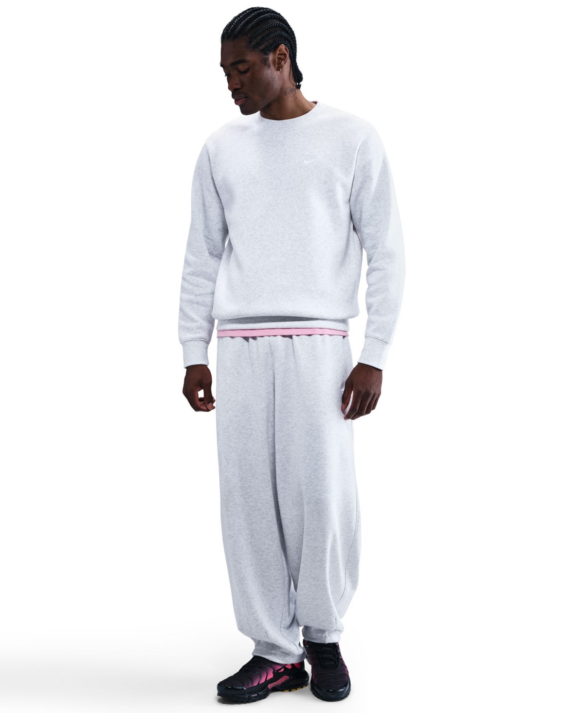 Click here for Nike Mens Pullover Fleece Crewneck Logo Sweatshirt... prices