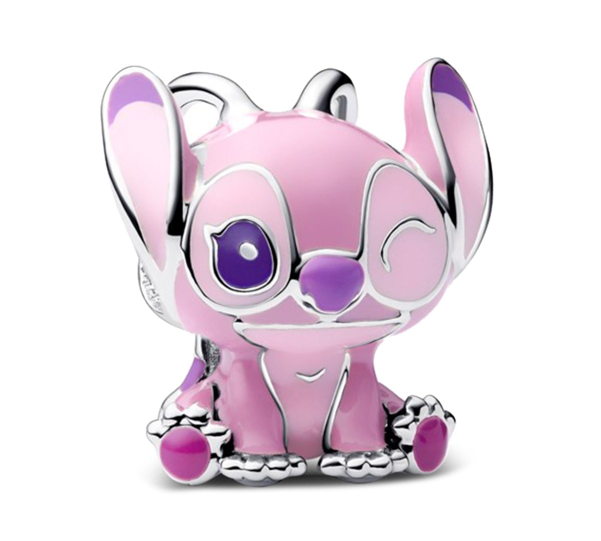 Click here for Pandora Disney Lilo Stitch Angel Charms - Pink prices