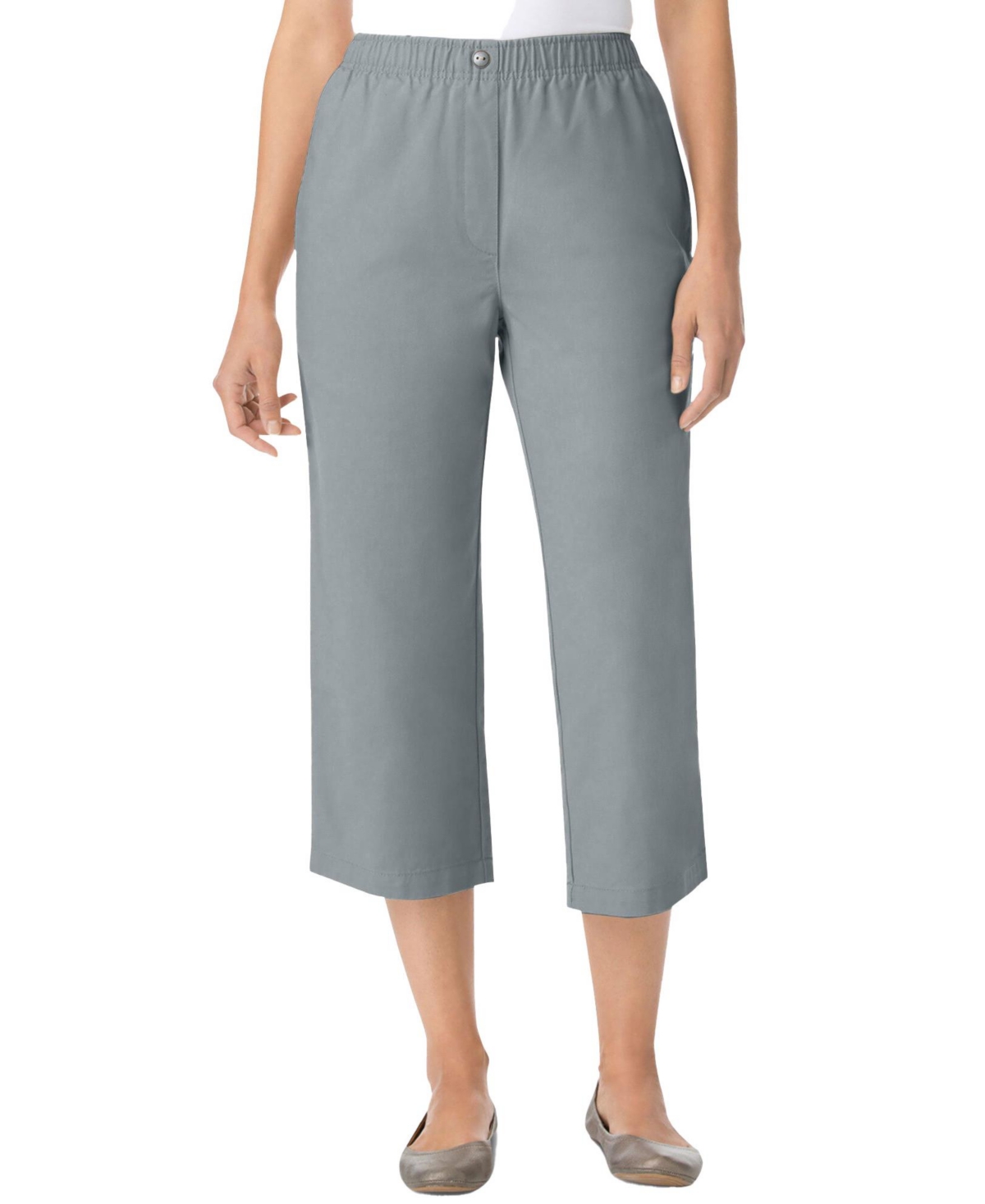 Click here for Woman Within Womens Within 7-Day Elastic-Waist Pul... prices