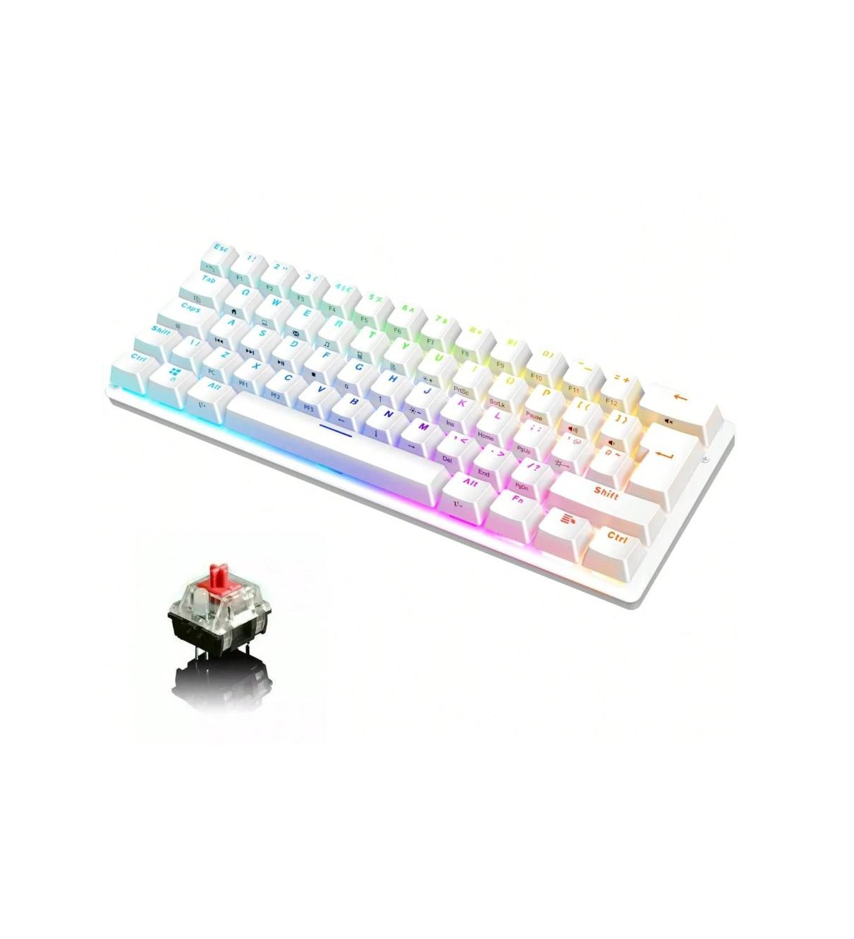 Click here for risokeys 60 Mechanical Gaming Keyboard  Uk Layout... prices