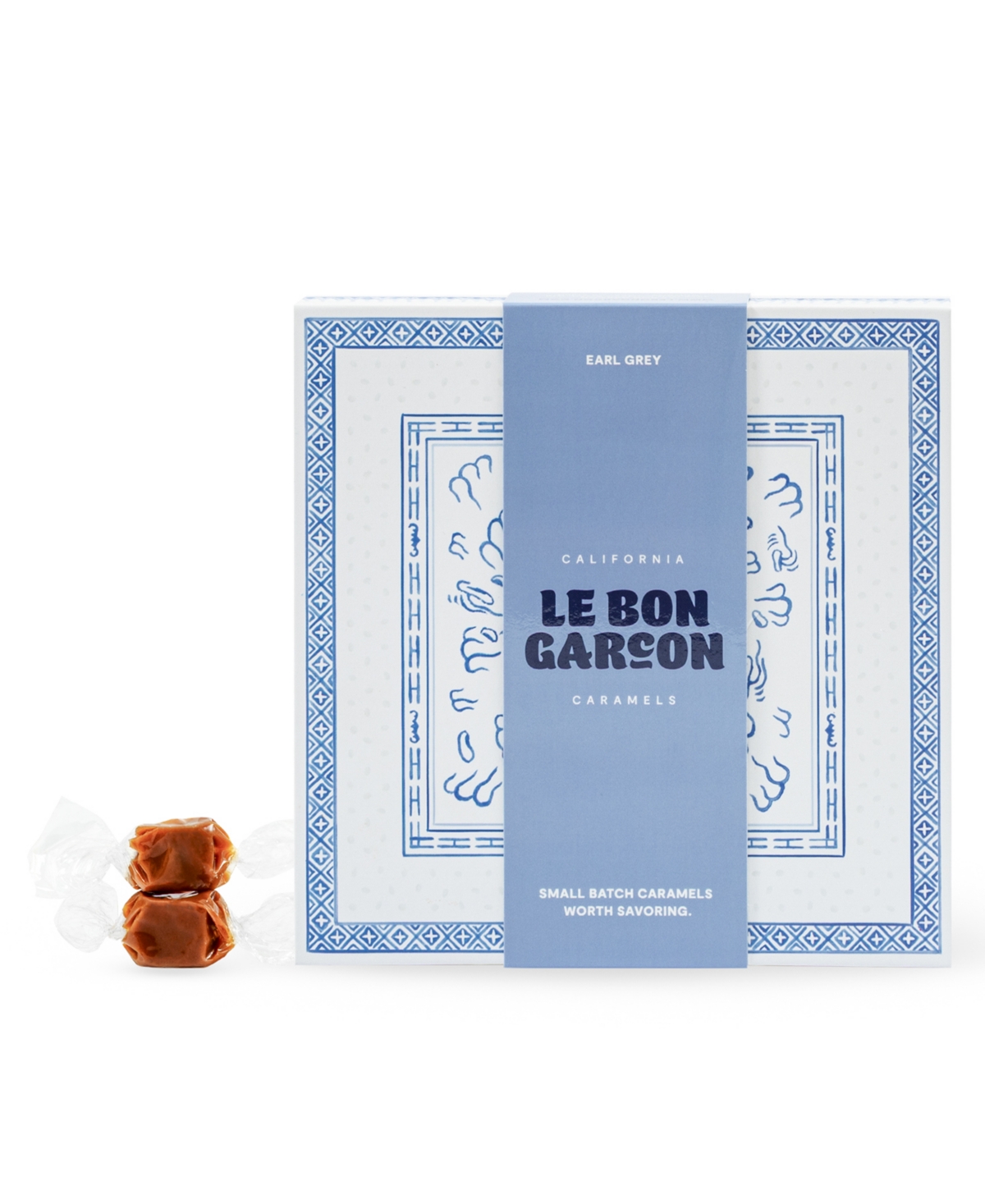Click here for Le Bon Garcon Earl Grey Caramels Box  6 oz prices