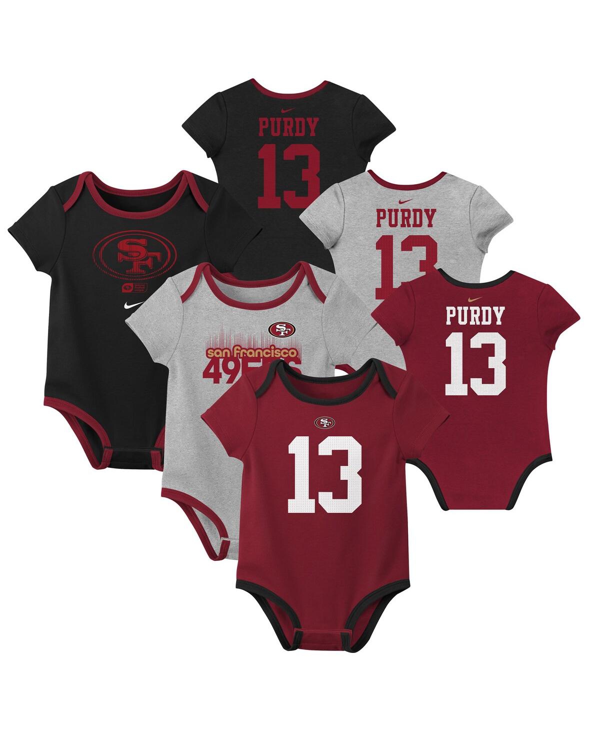 Click here for Nike Baby Boys and Girls 3-Pack Brock Purdy San Fr... prices