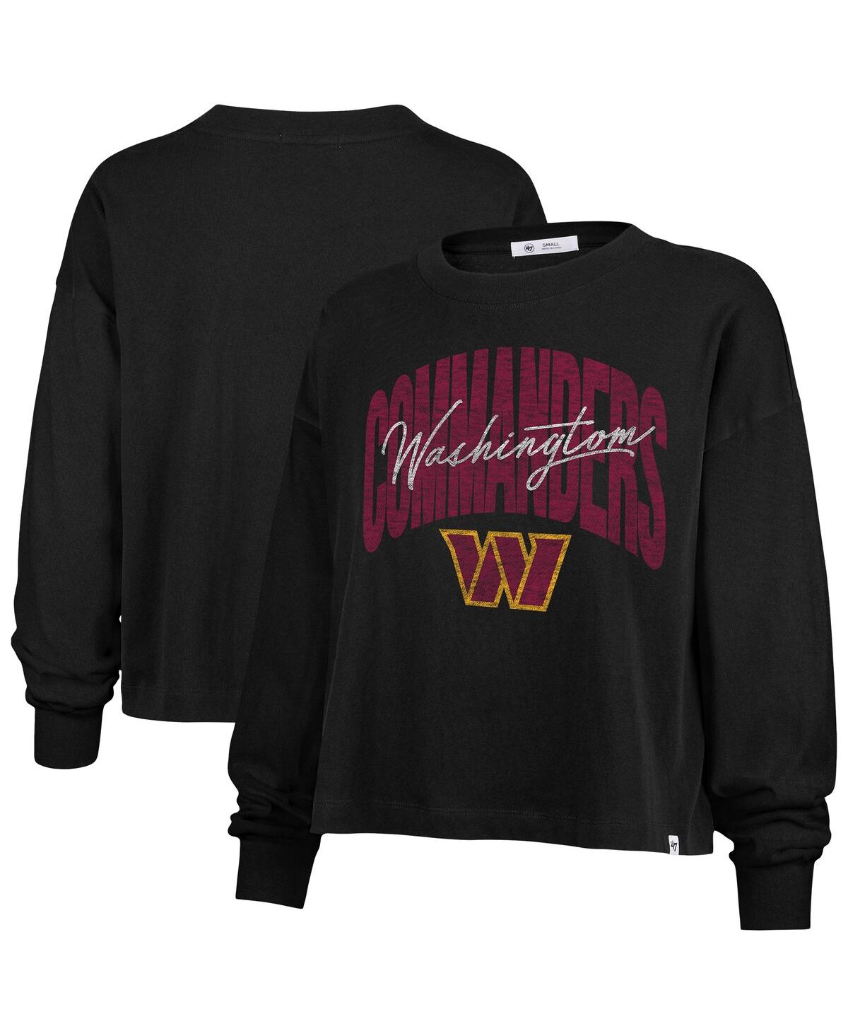Click here for 47 Brand Womens Black Washington Commanders Plus S... prices