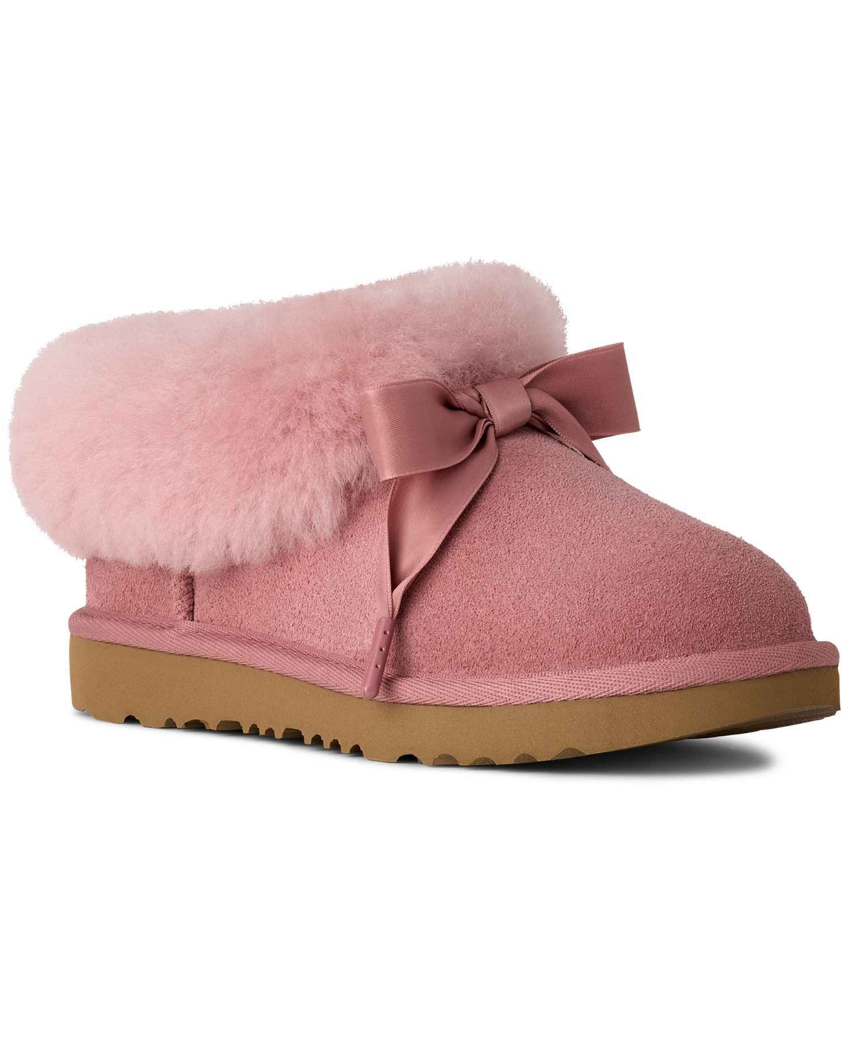 Click here for Ugg Baby Girls Bailey Slip On Slippers - Pink Dawn prices