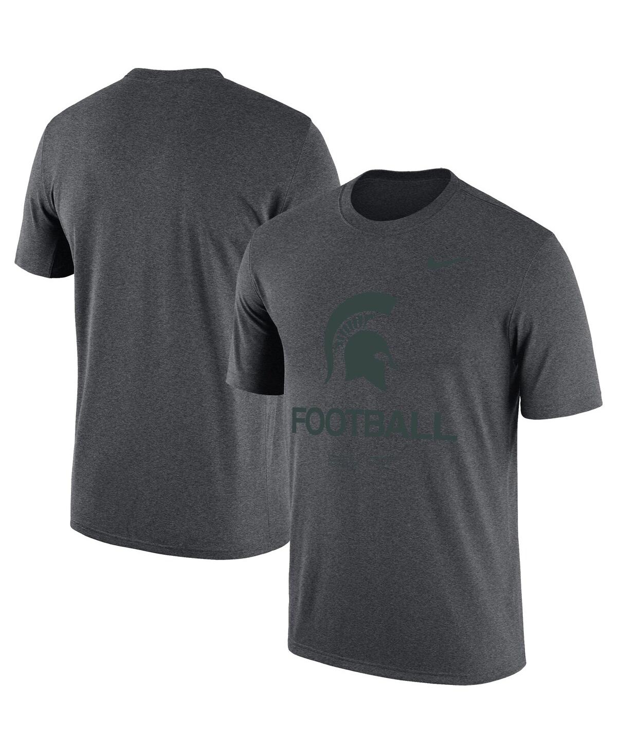 Click here for Nike Mens Heathered Charcoal Michigan State Sparta... prices