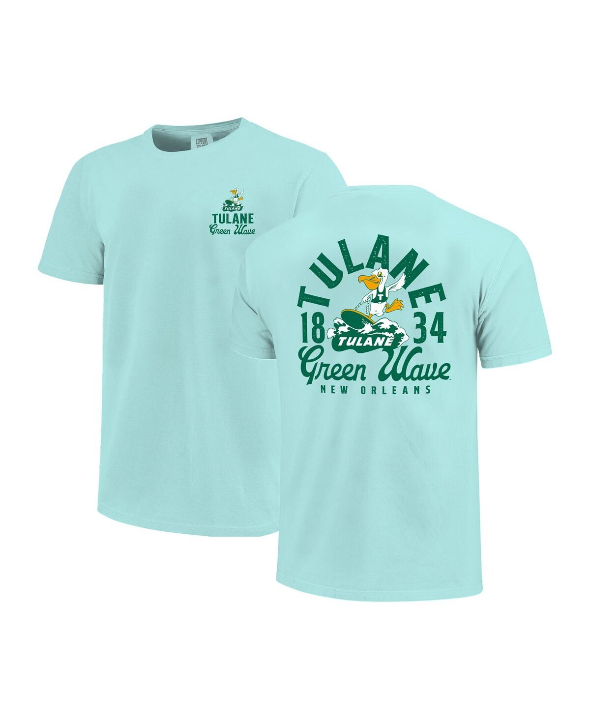 Click here for Image One Big Boys and Girls Teal Tulane Green Wav... prices