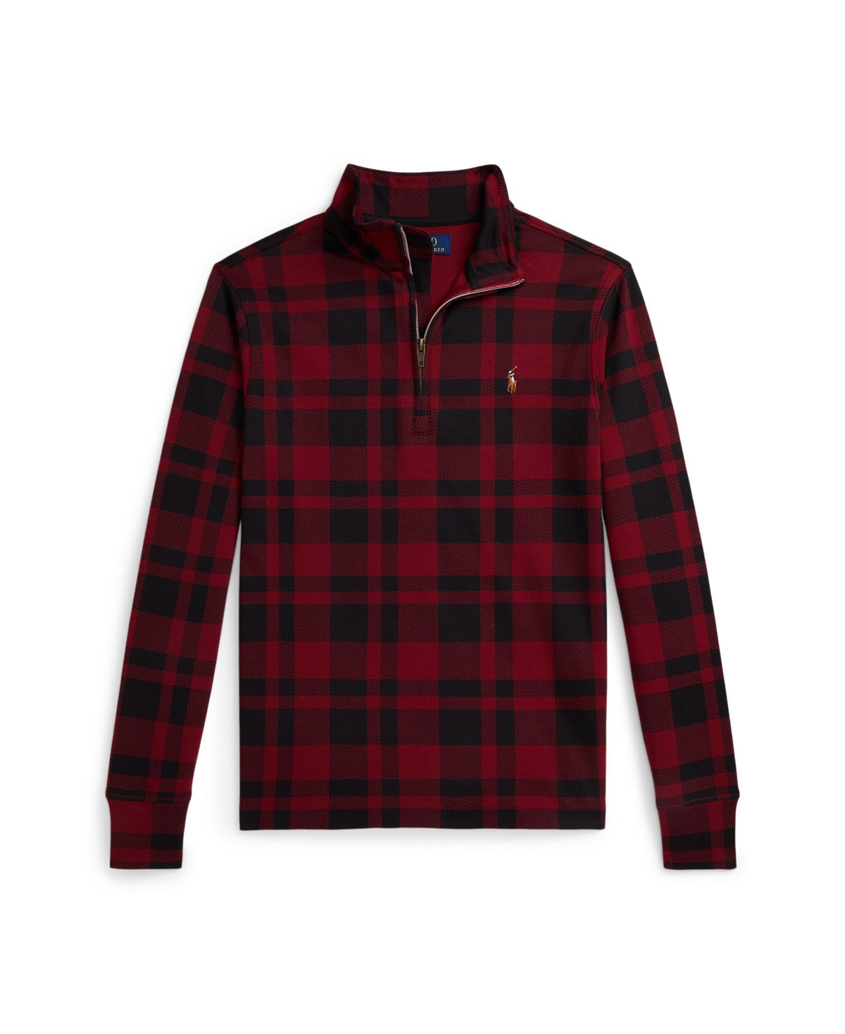 Click here for Polo Ralph Lauren Boys 8-20 Plaid Long Sleeves Swe... prices