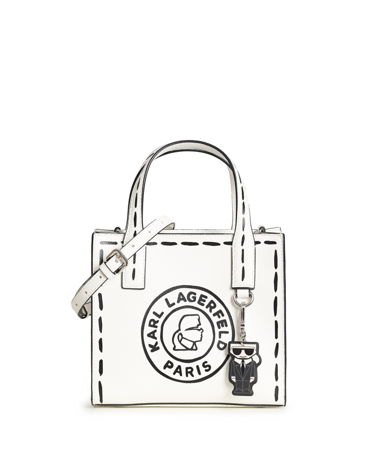 Click here for Karl Lagerfeld Paris Nouveau Mini Tote Bag - Winte... prices