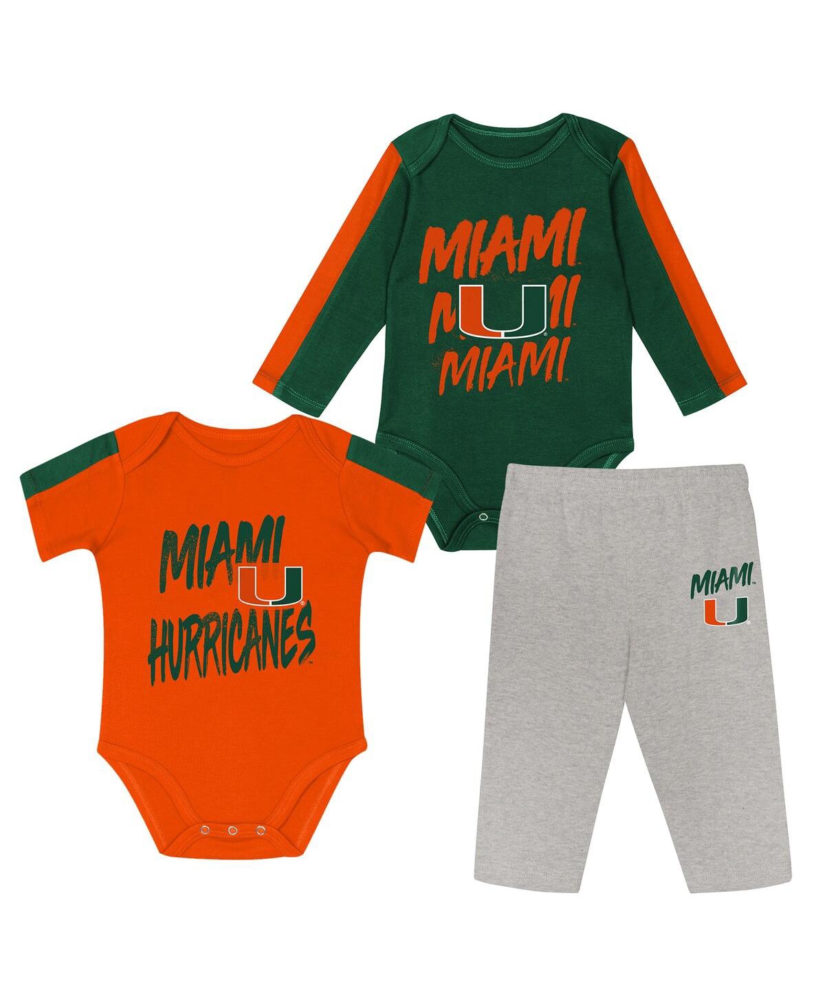 Click here for Outerstuff Baby Boys and Girls 3-Piece Green/Orang... prices