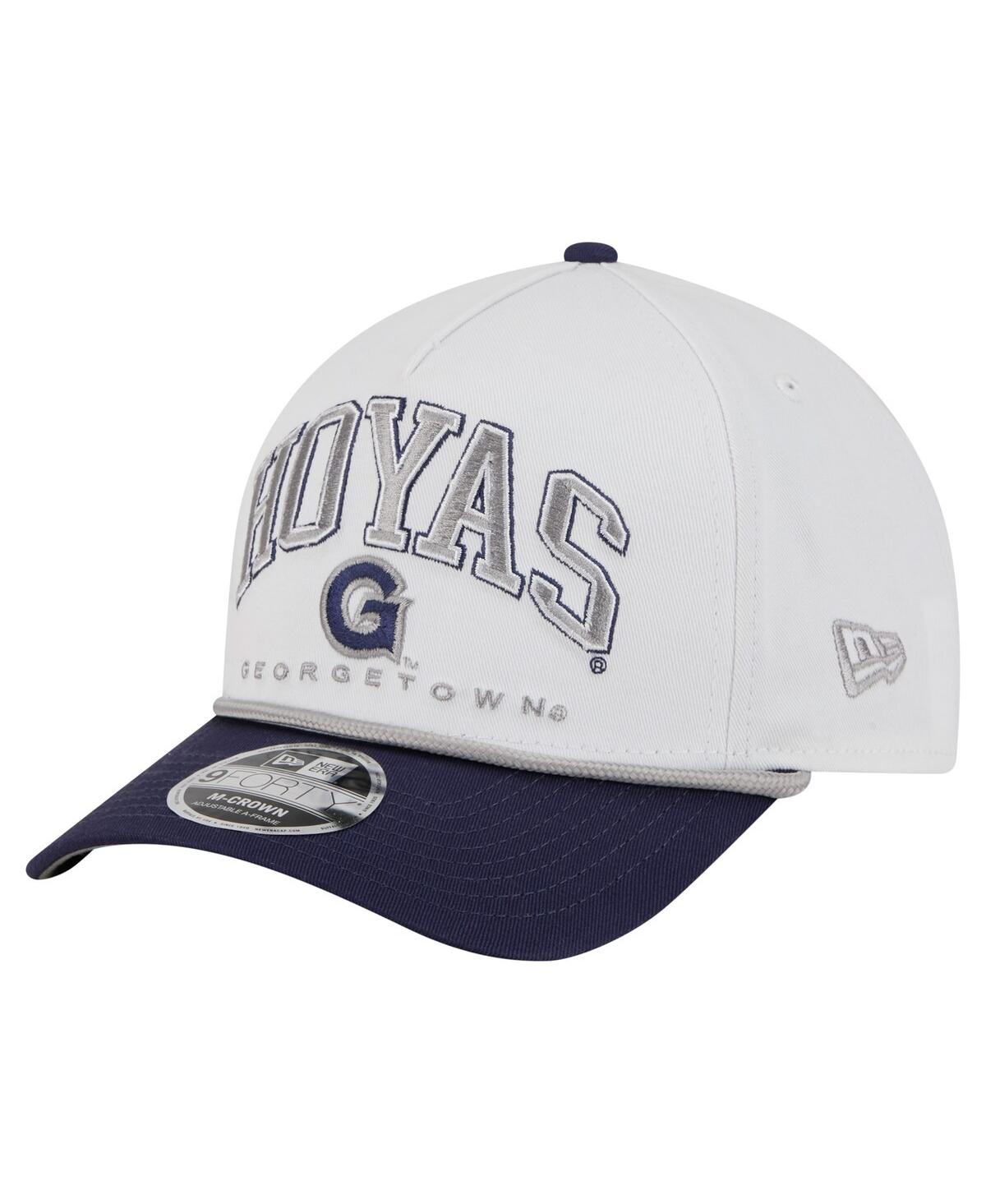 Click here for New Era Mens White/Navy Georgetown Hoyas Arch Two-... prices