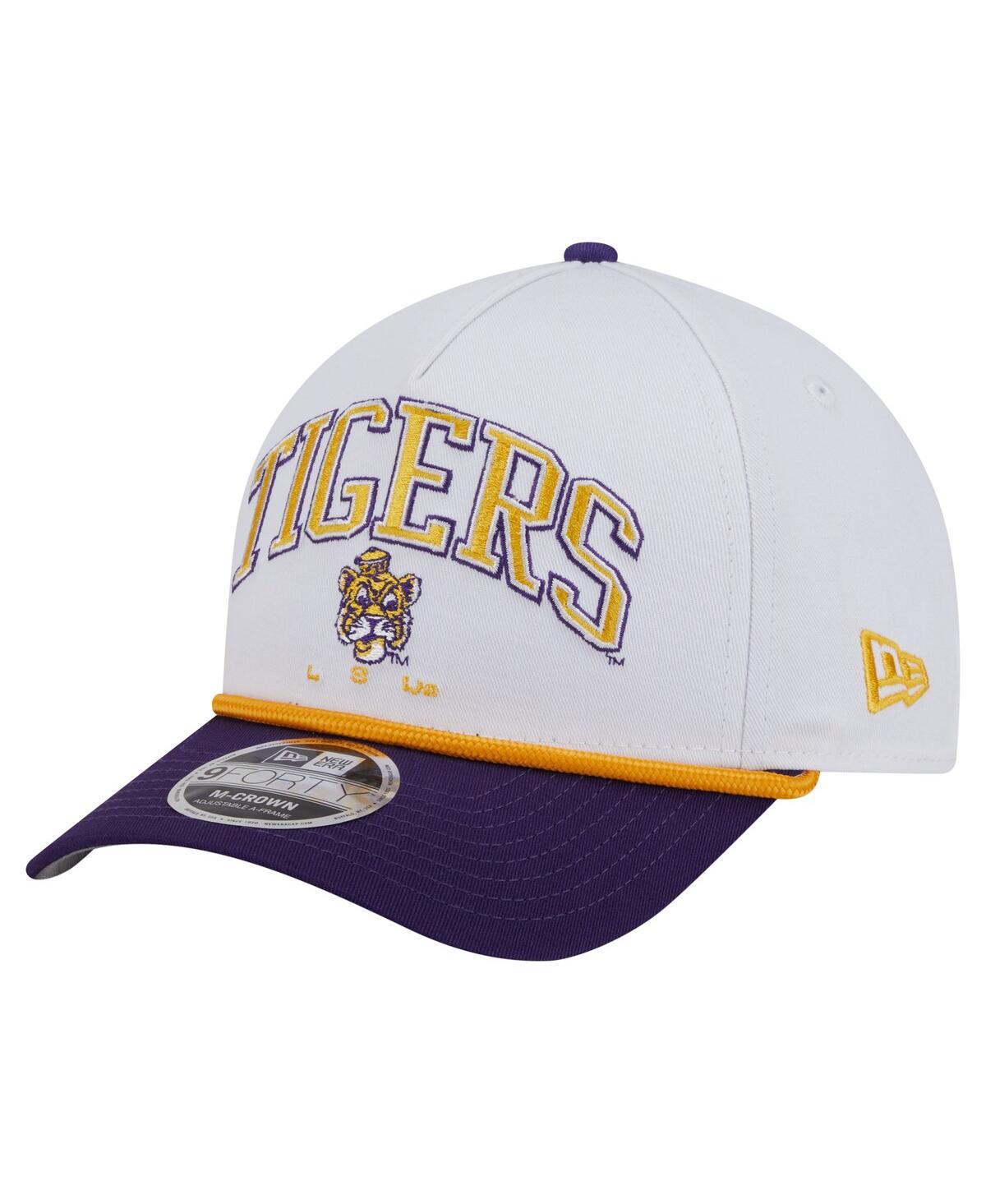 Click here for New Era Mens White/Purple Lsu Tigers Arch Two-Tone... prices