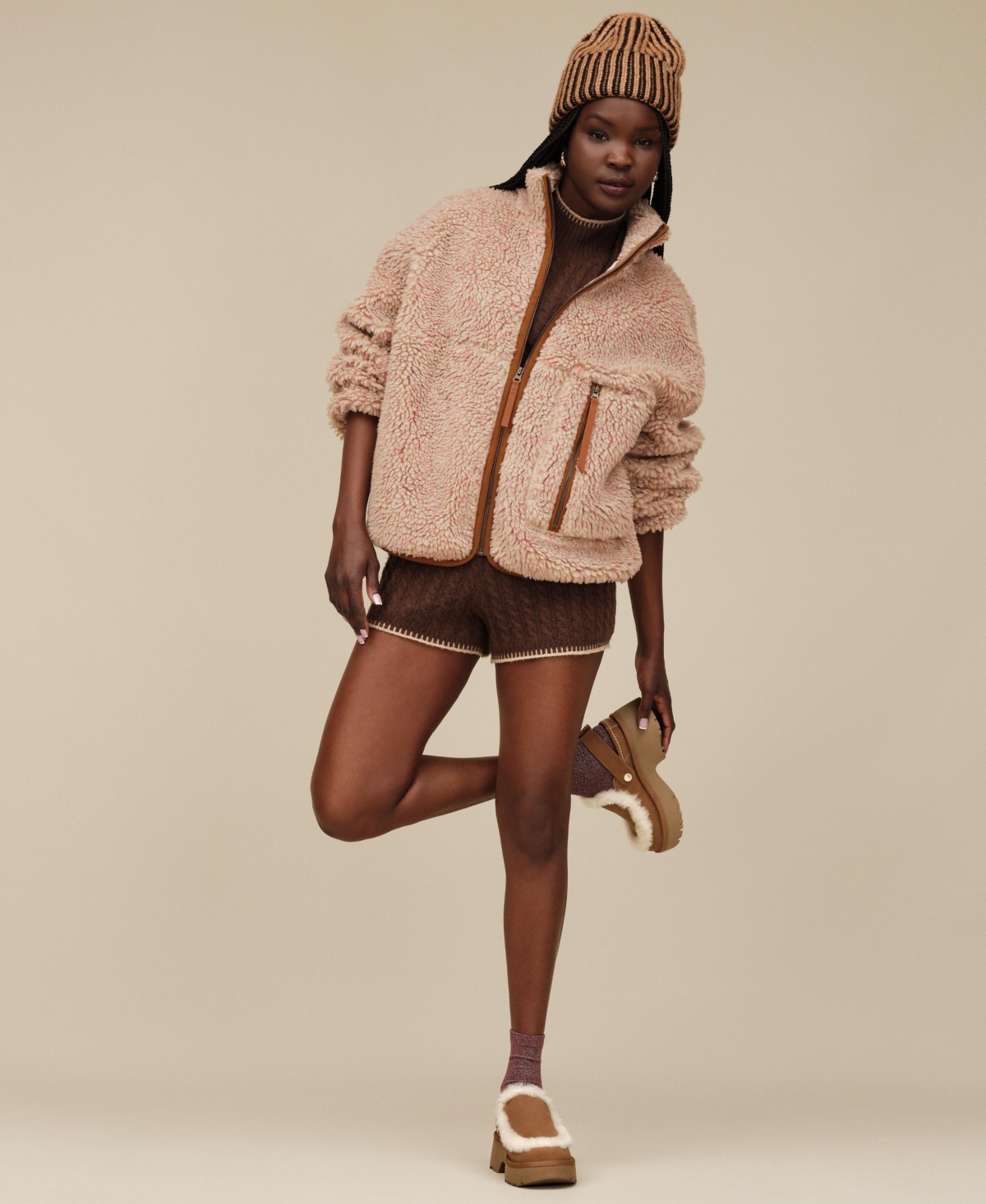 Click here for Ugg Womens Marlene Confetti Long Sleeve Jacket - W... prices