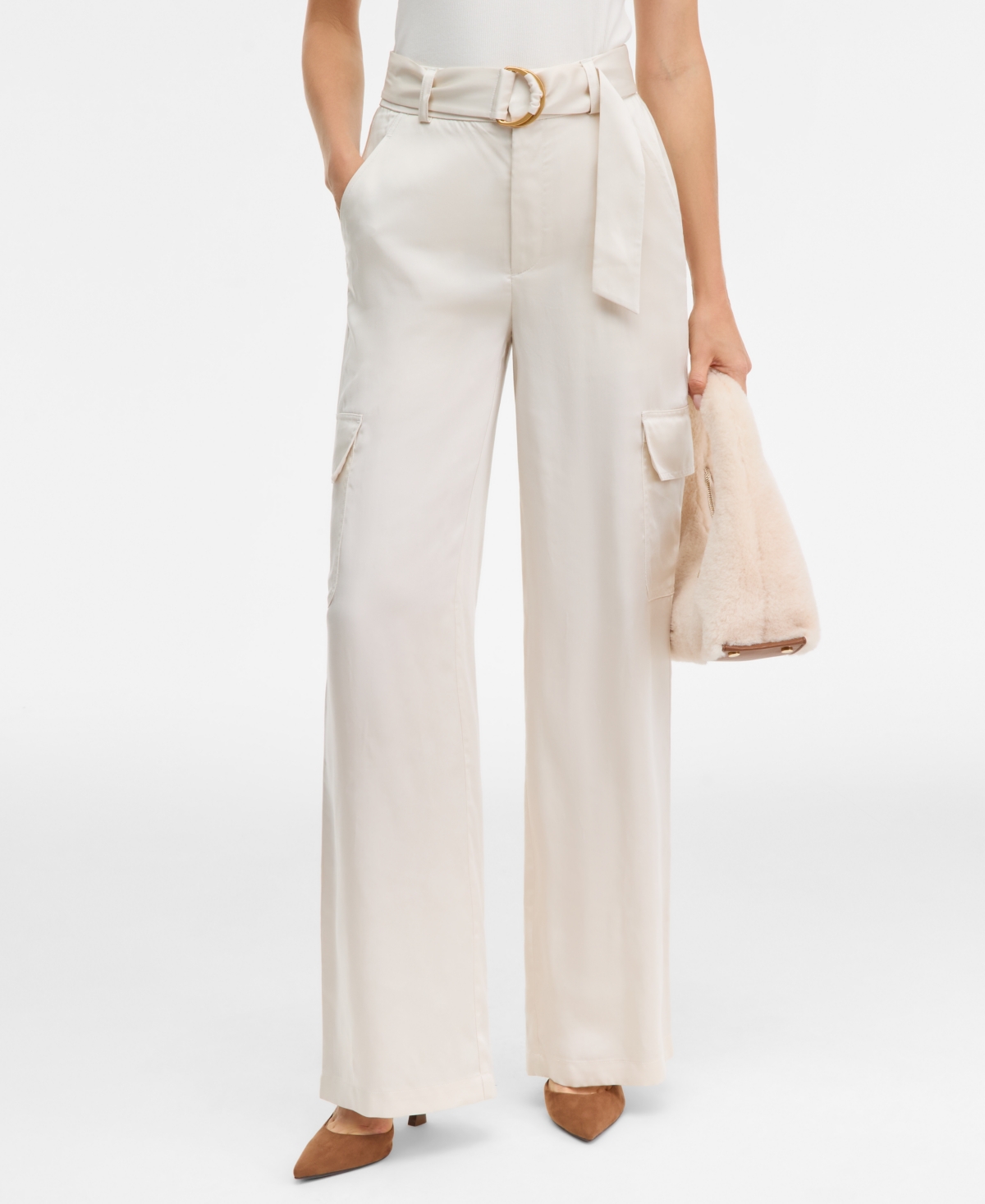 Click here for I.n.c. International Concepts Womens Belted High-R... prices