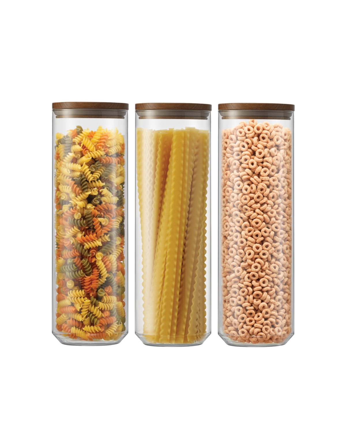 Click here for JoyJolt Holden Stackable Glass Storage Canister wi... prices