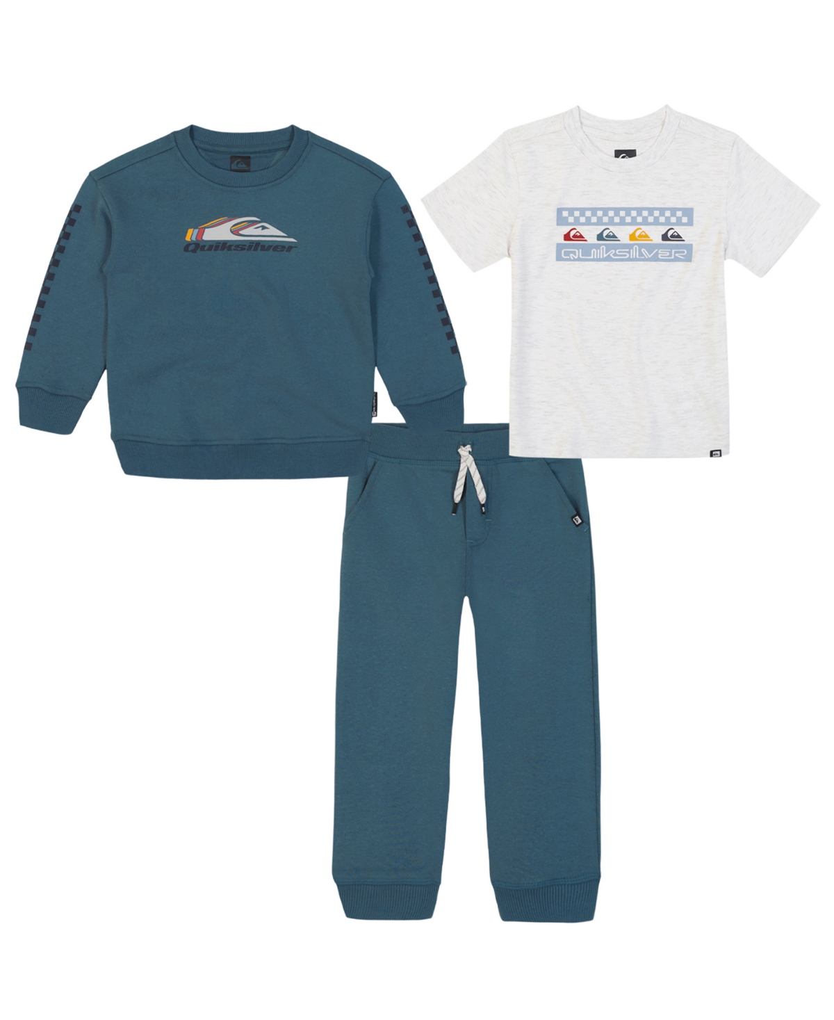 Click here for Quiksilver Toddler & Little Boys 4T-7 3-Piece Crew... prices