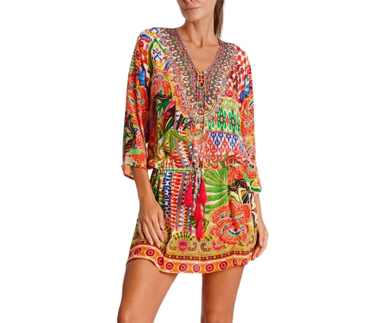 Click here for La Moda Clothing Womens Short Tunic Dress prices