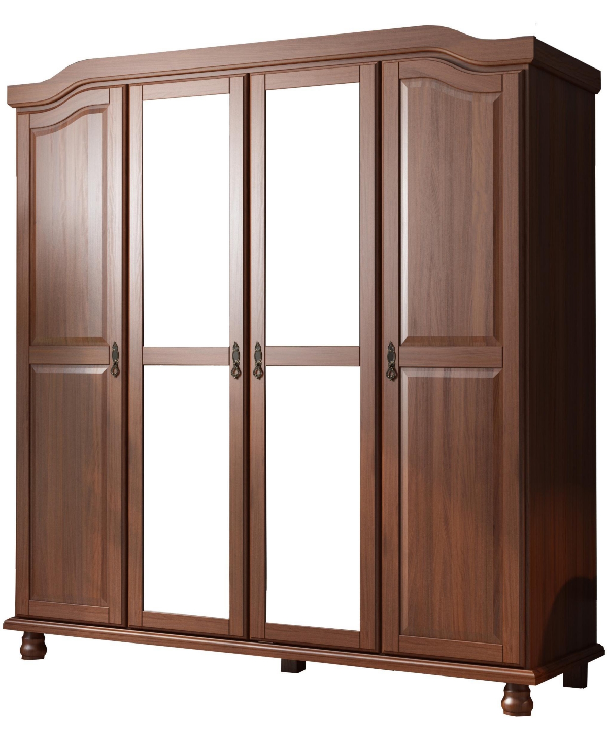 Click here for Palace Imports 100 Solid Wood Kyle 4-Door Wardrobe... prices