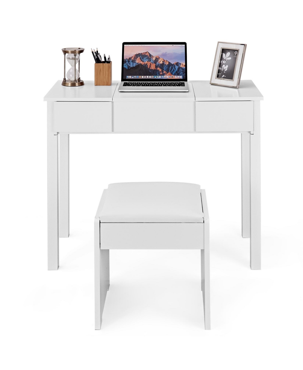 Click here for Volenca Vanity Makeup Dressing Table Set with Flip... prices
